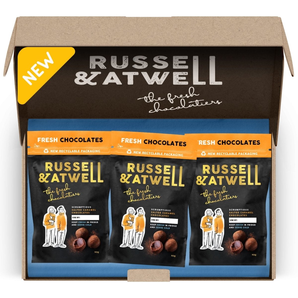 The Single Flavour Triple Packs – Russell and Atwell