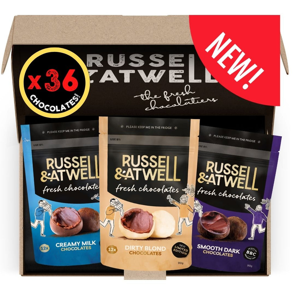 Our regular full range of products | Russell and Atwell
