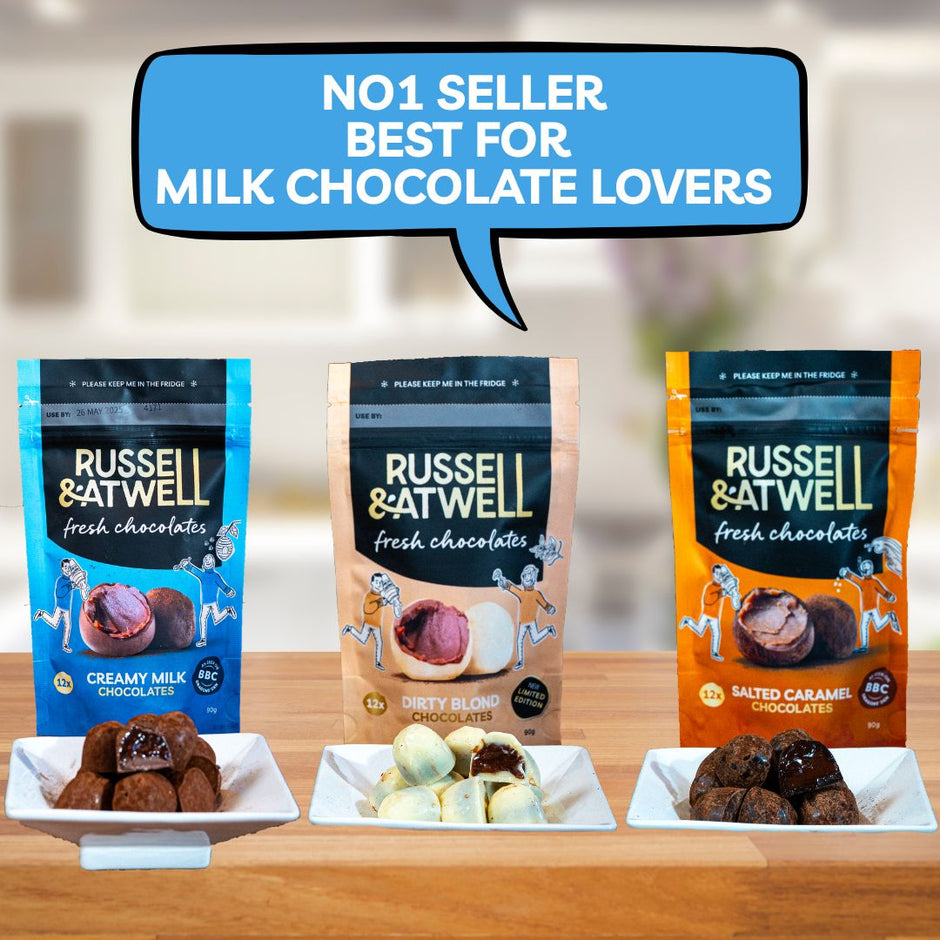 Send Chocolate Gifts by Post – Fresh, Thoughtful Treats – Russell and ...