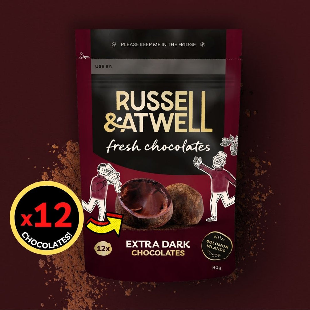 Dark Monty Fresh Chocolate 3-Pack – Russell and Atwell
