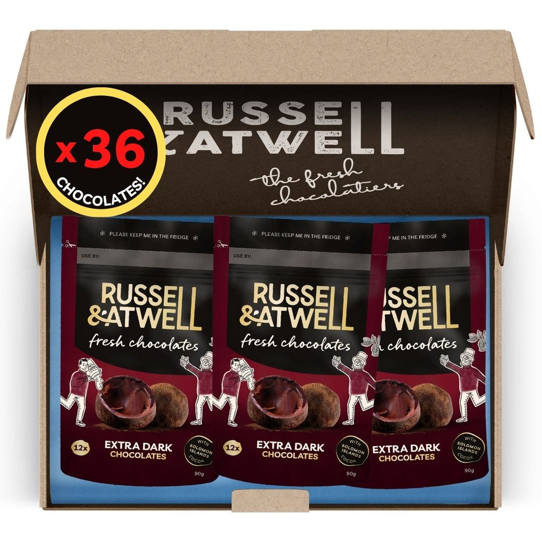 Extra Dark Chocolates – Russell and Atwell