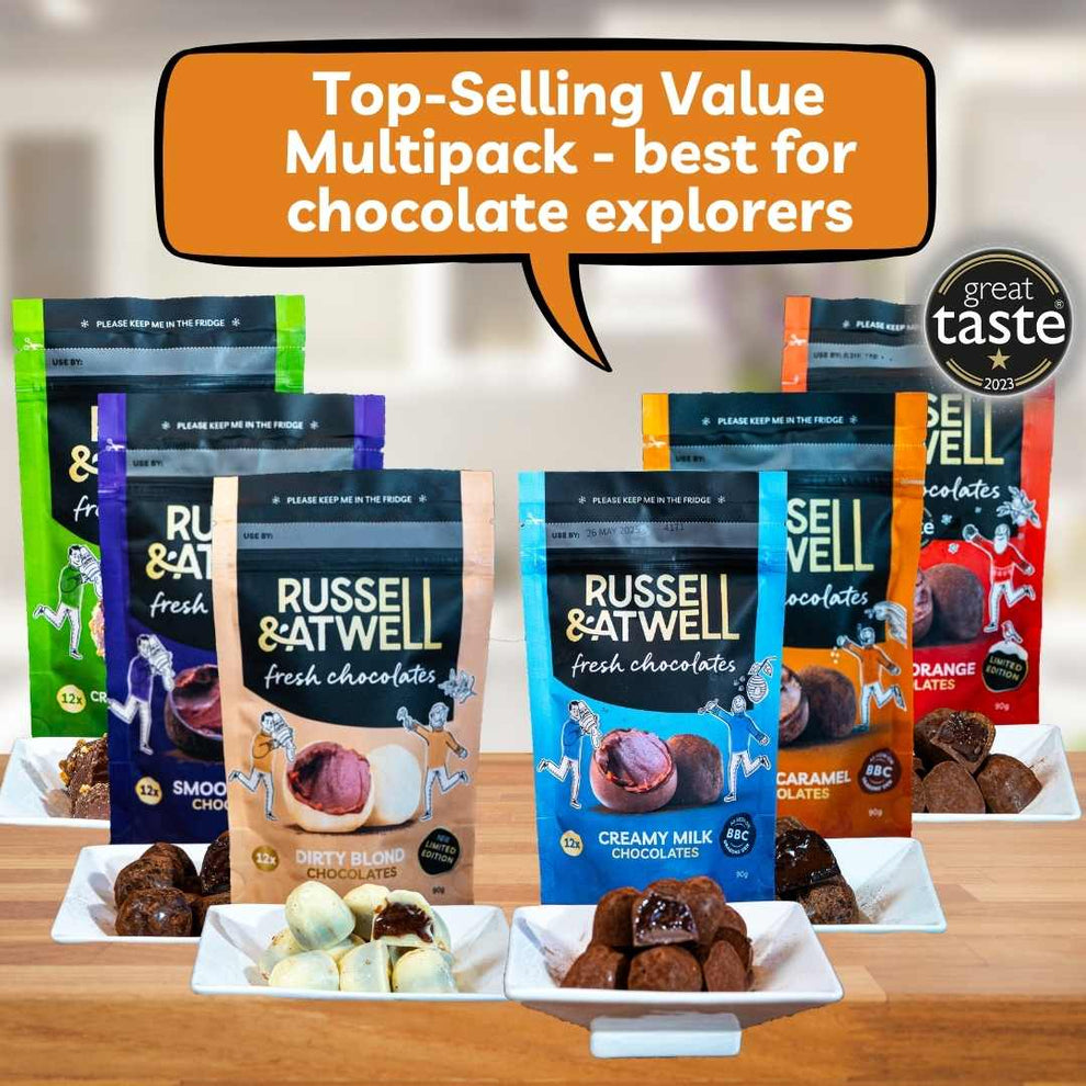 Mega Monty Variety 6-Pack | Russell & Atwell Chocolates – Russell and ...