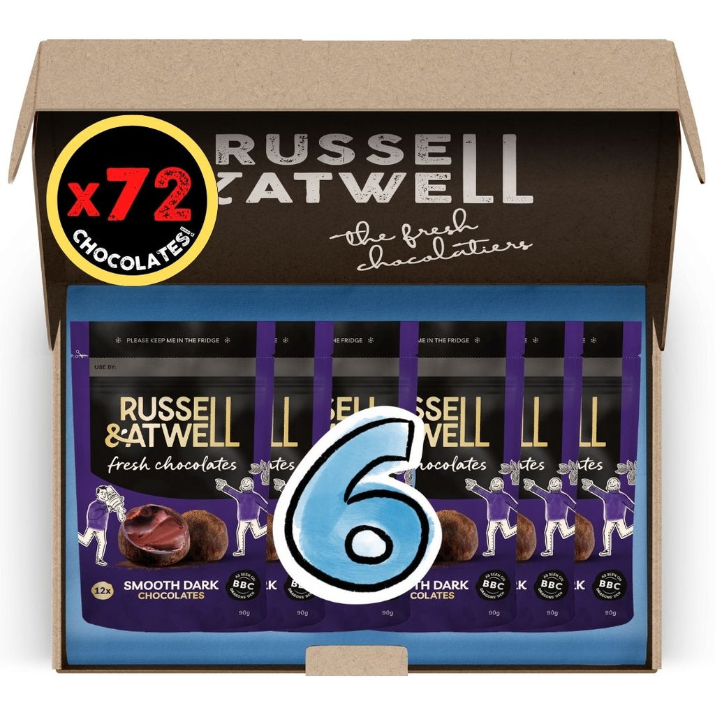 Celebration 6-Pack Smooth Dark | Russell and Atwell