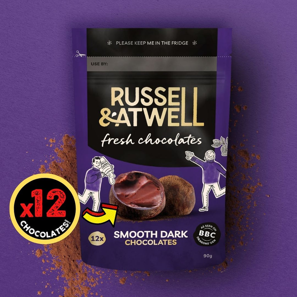Dark Monty Fresh Chocolate Dragon 3-Pack | Russell and Atwell